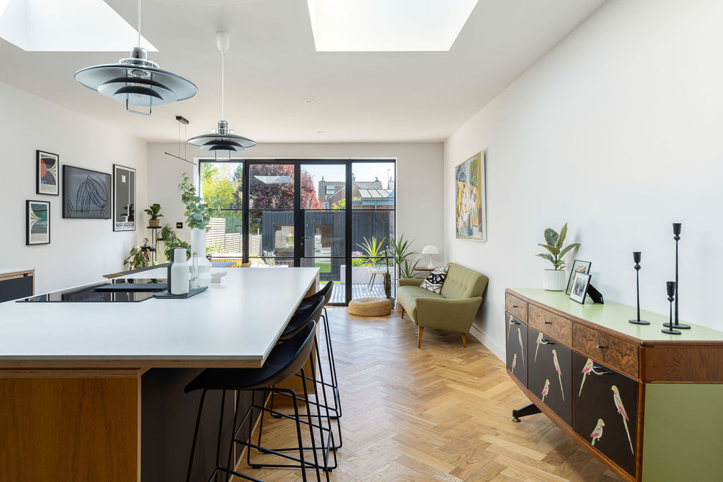 Alexa's Mid Century Plywood Kitchen | My Bespoke Room