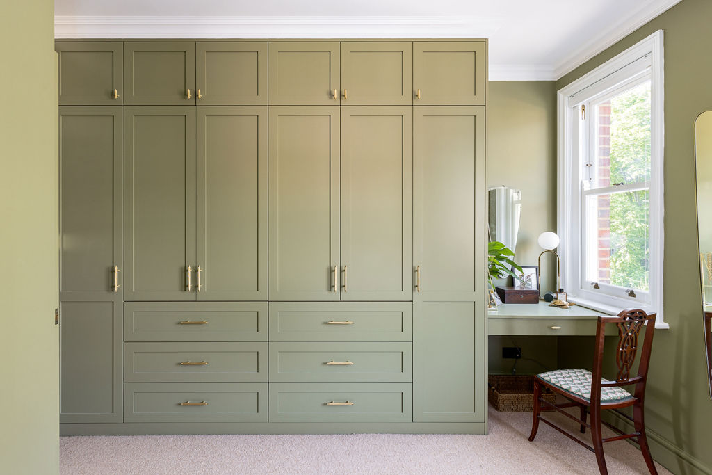 Green And Brass Moody Bedroom My Bespoke Room