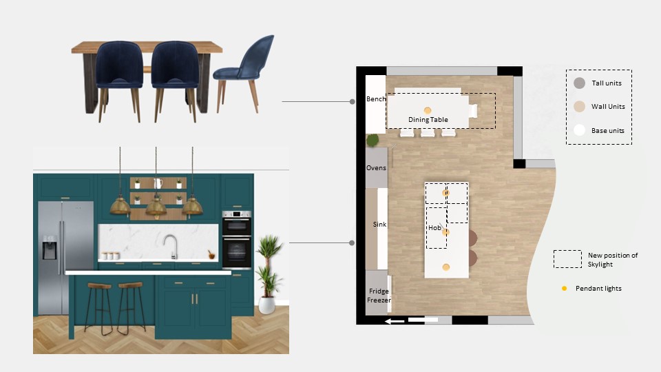 Louise's Modern & Luxurious Open Plan Space