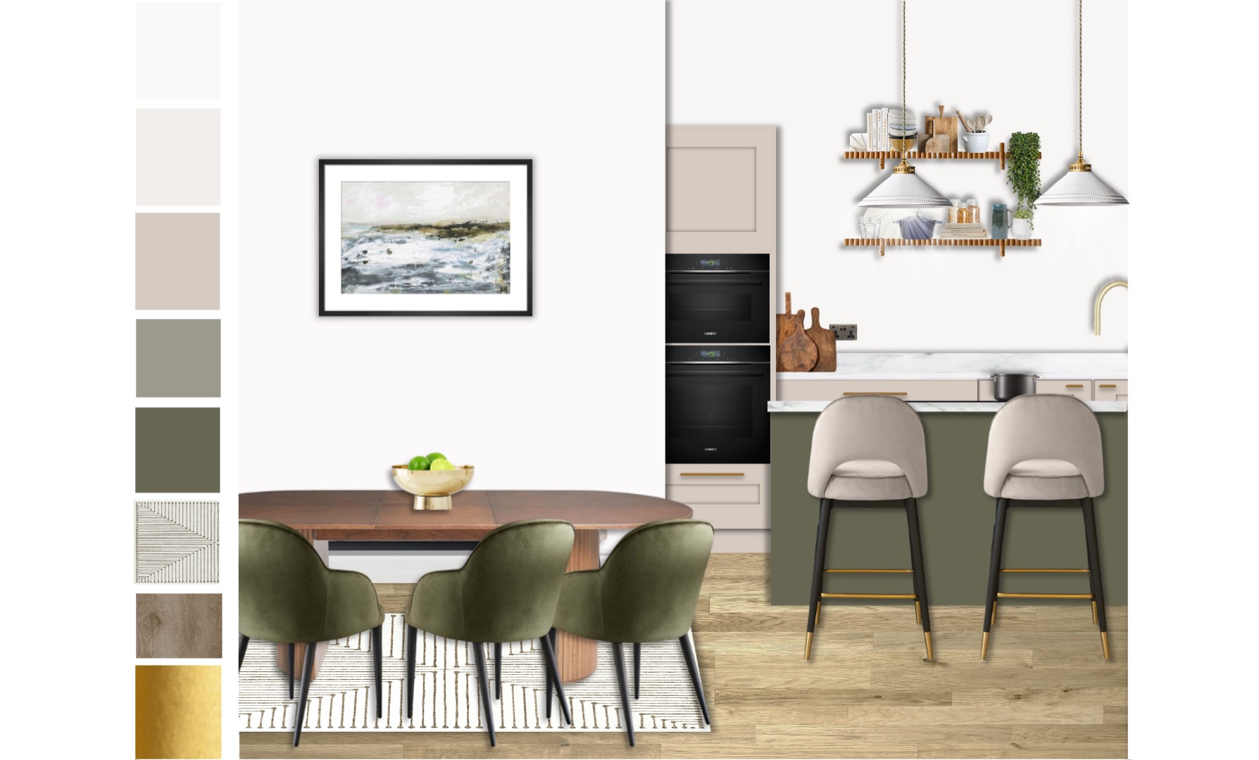 Claire's Kitchen Styling | My Bespoke Room